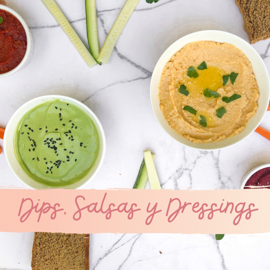 Dips, Salsas y Dressings - Nutriliano